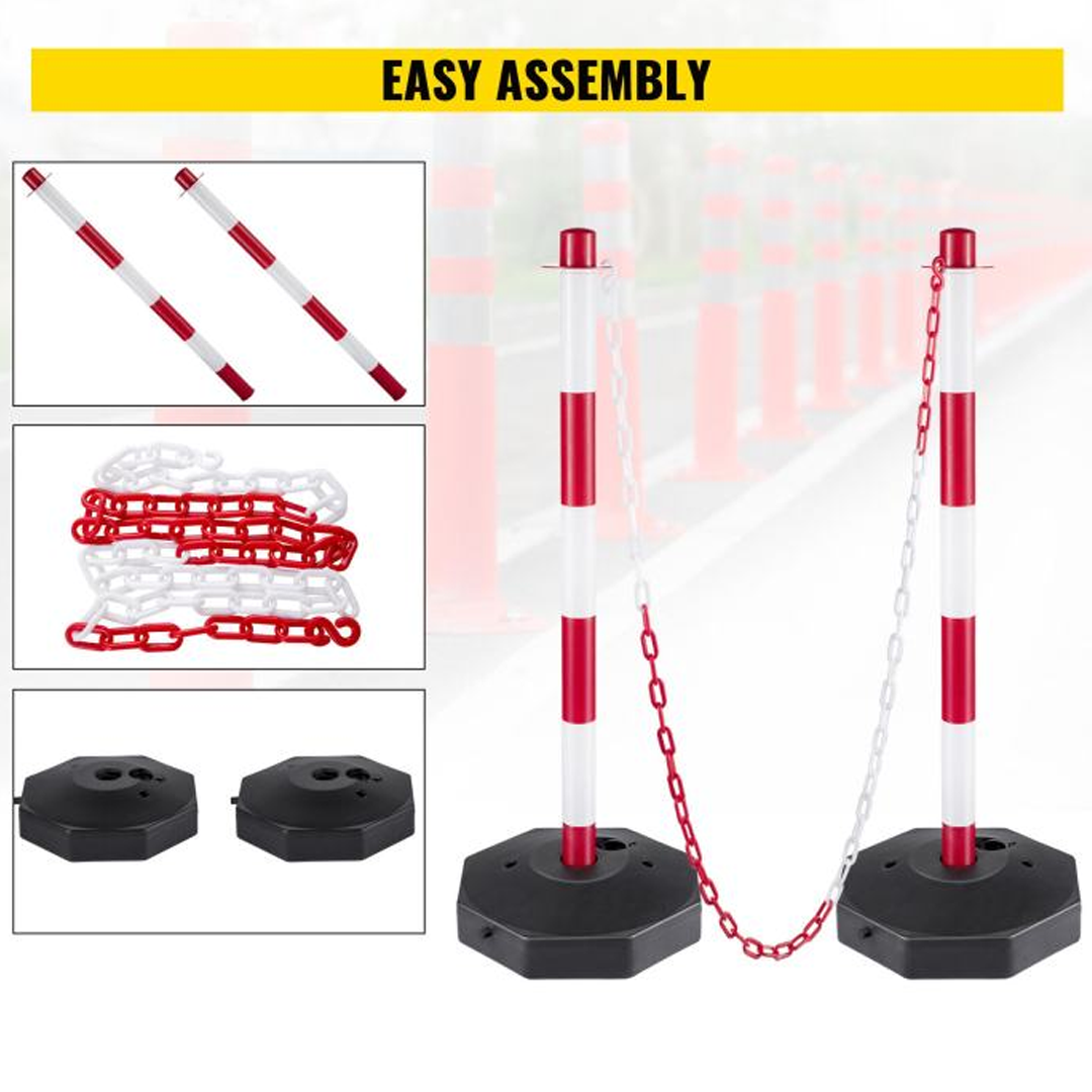 Set stebričkov z verigo dolžine 10 m – Superishka shop - slovenija